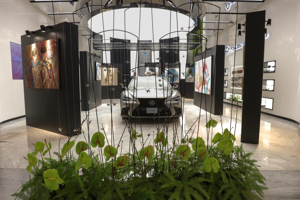 Lexus Hosts Kuwaiti Artist Reem Al-Bader - TimesKuwait