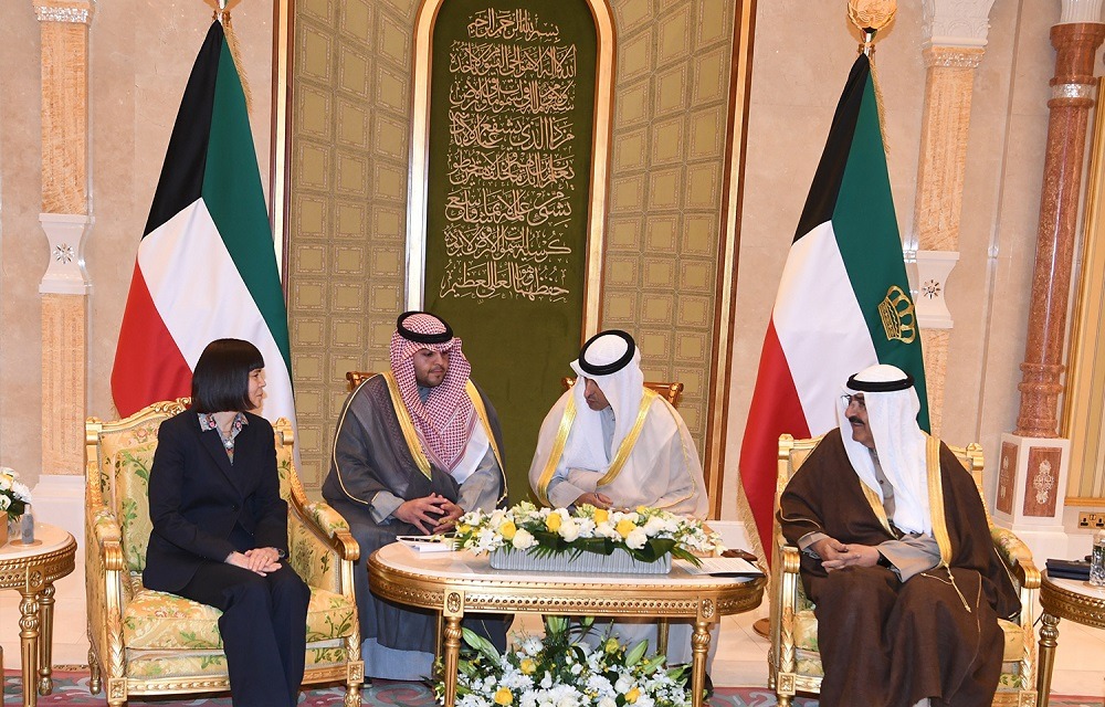 Kuwait Amir receives credentials from foreign, Arab diplomats - Times ...