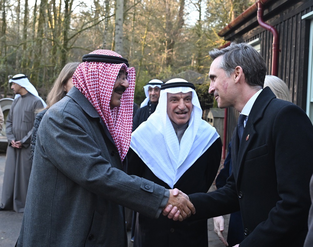 Kuwait Amir visits King's Foundation at Dumfries House in Scotland ...