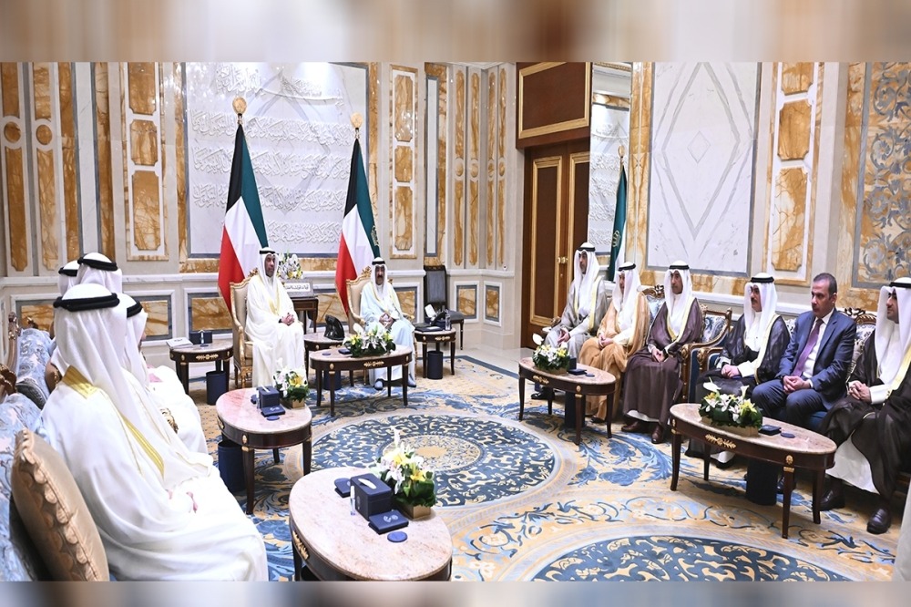 Amir receives Foreign Minister, new ambassadors at Bayan Palace - Times ...