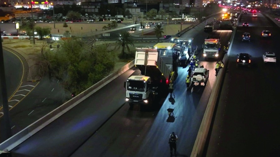 MPW presses ahead with Fourth Ring Road repairs - Times Kuwait