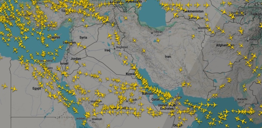 Iran partially reopens its airspace to foreign airlines - Times Kuwait