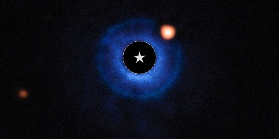 James Webb Telescope captures image of Saturn-sized exoplanet 110 light ...