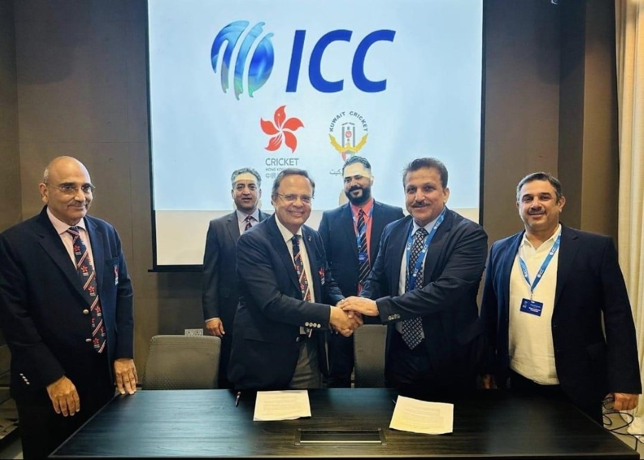 Historic MOU Signed Between Hong Kong China Cricket & Kuwait Cricket at ...