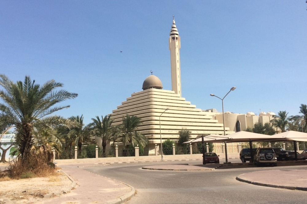 Nasser Al-Sabah Mosque... a Belgian masterpiece in Ras Al-Salmiya ...