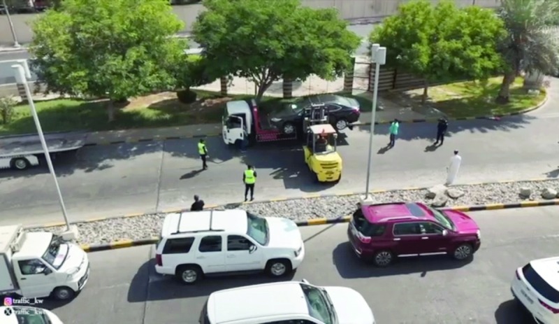 GTD intensifies campaigns against motorists who obstruct traffic flow ...