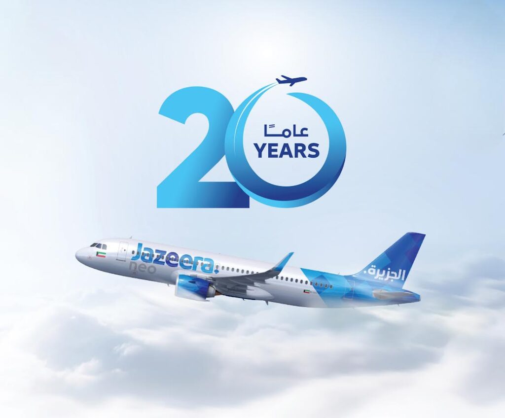 Jazeera Airways ‘Buy 1 Get 1 Free’ offer to celebrate 20 years of ...