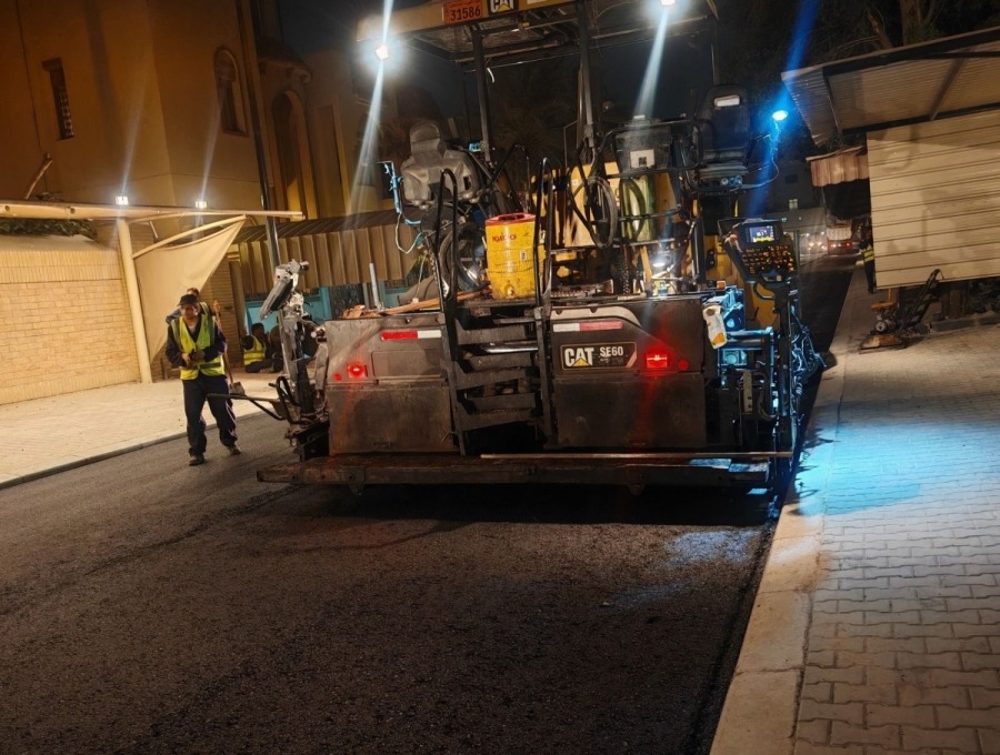 MPW continues maintenance of roads in the district of Yarmouk - Times ...