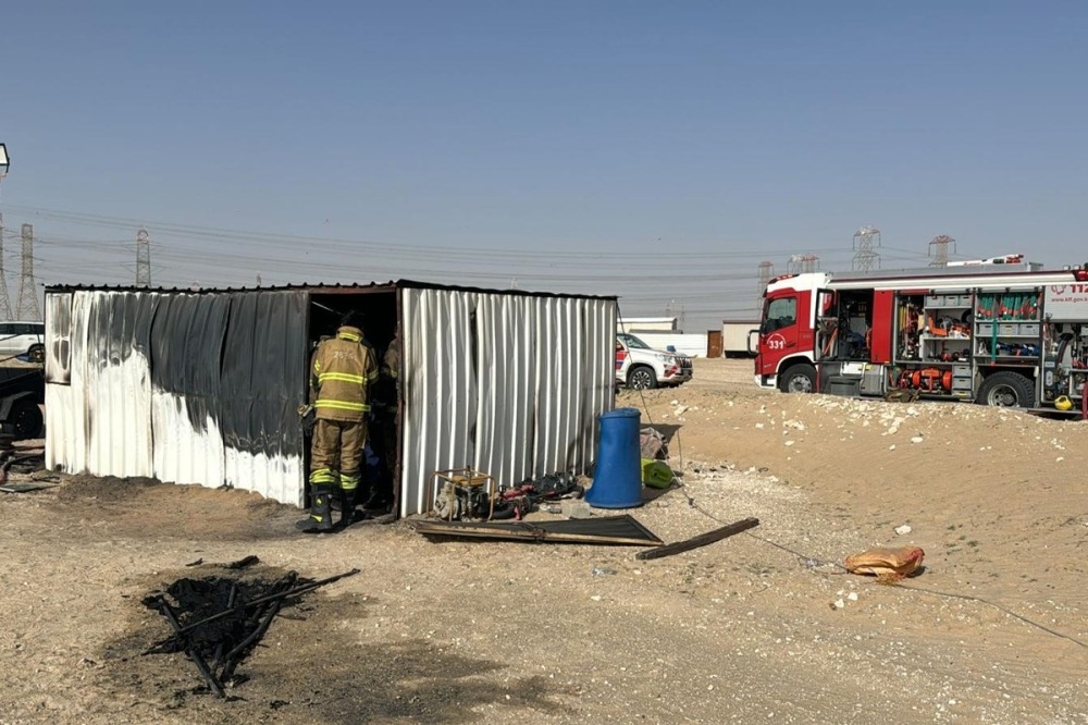 Fire at Al-Salmi desert camp claims one life - Times Kuwait