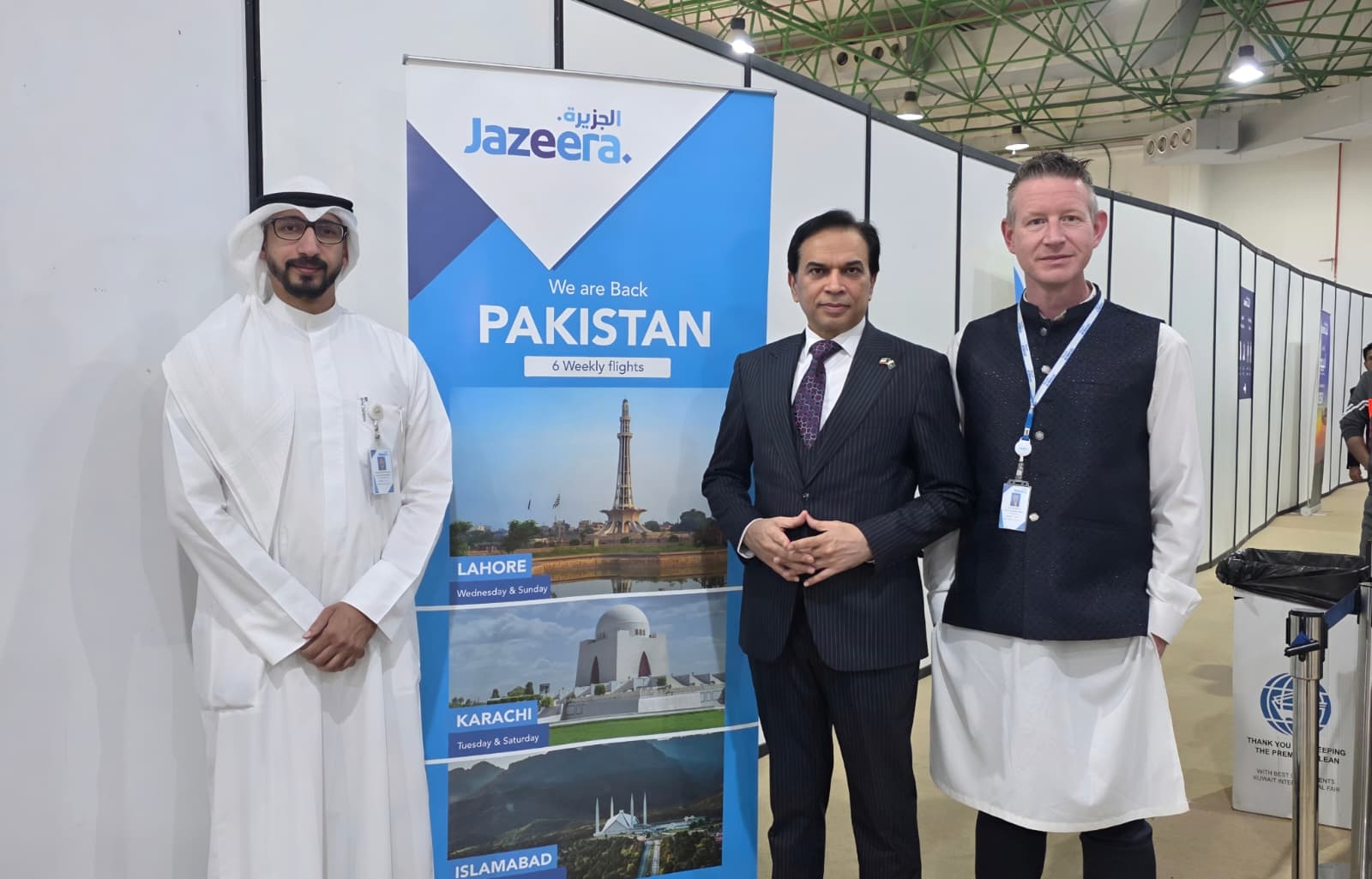 Jazeera Airways operates first flight from Kuwait to Pakistan following ...
